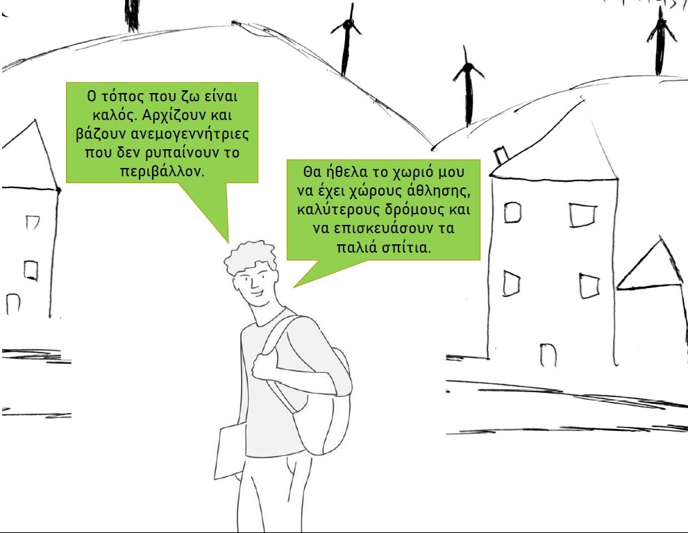 Πως ονειρεύομαι τον τόπο μου – Τμήμα Α3 – 1ο ΕΠΑ.Λ. Φλώρινας