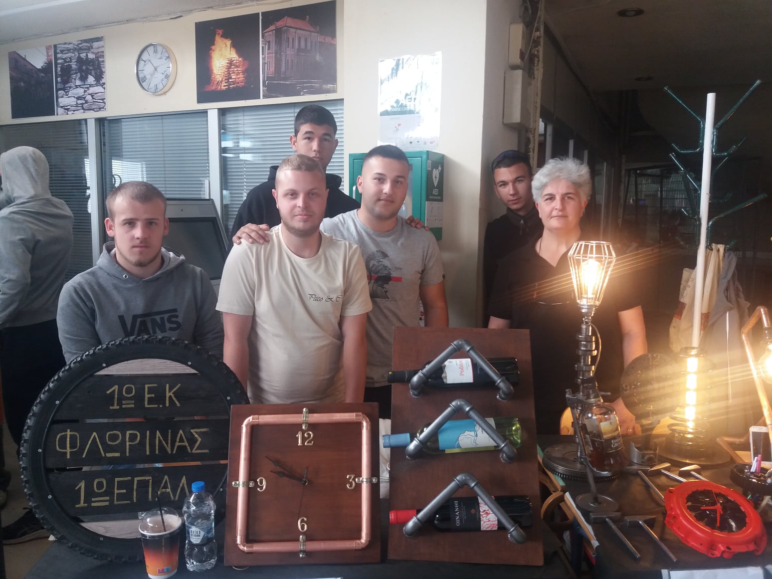 Έργα μαθητών του 1ου ΕΠΑΛ Φλώρινας στην έκθεση του ΕΚ Φλώρινας – 1ο ΕΠΑ ...